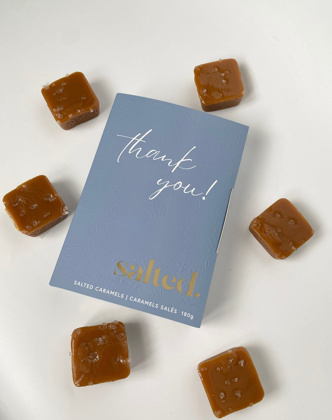 Thank You Box - 6 Piece Handmade Salted Caramels | Shop Salted